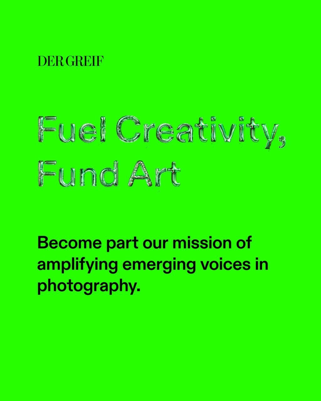 Empowering Emerging Artists: Der Greif platform